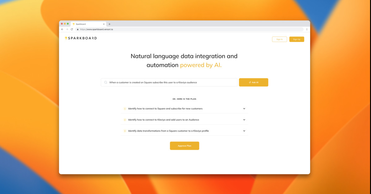 Data Infrastructure company, Versori Launches New AI Integration and Automation Platform ...