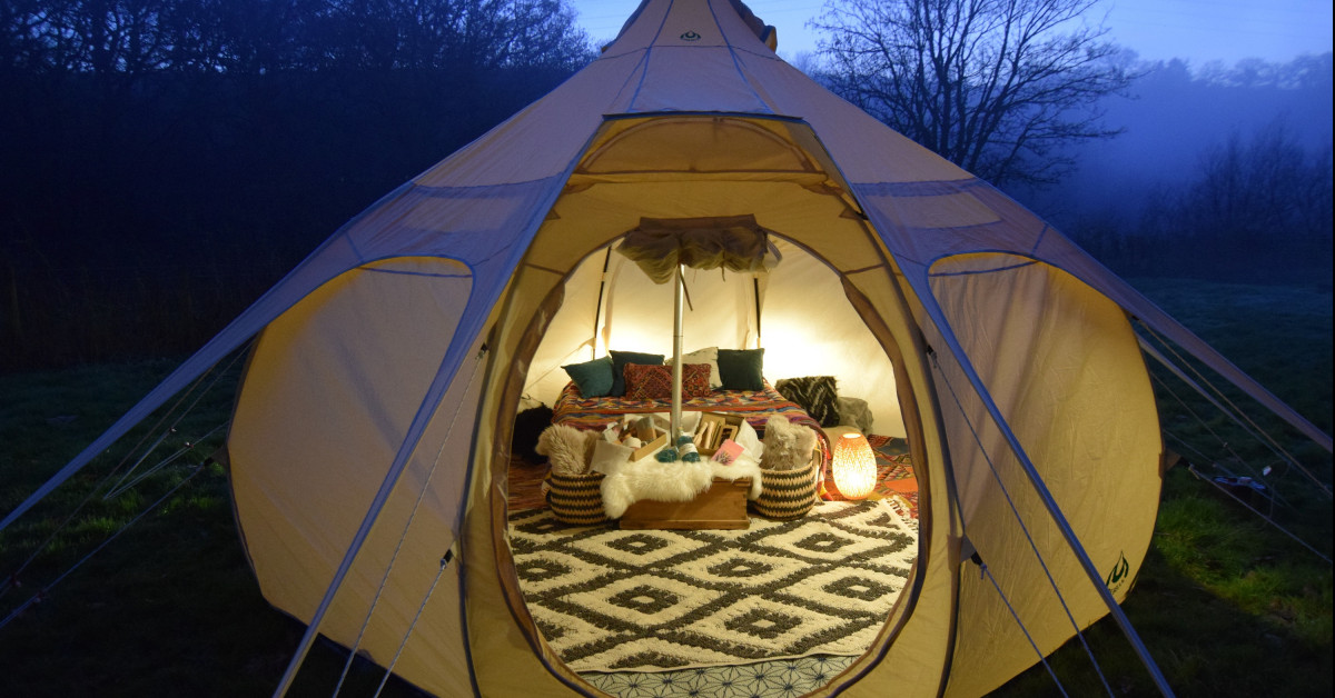 Outdoor living made Luxurious by Lotus Belle Tents UK | Press Room