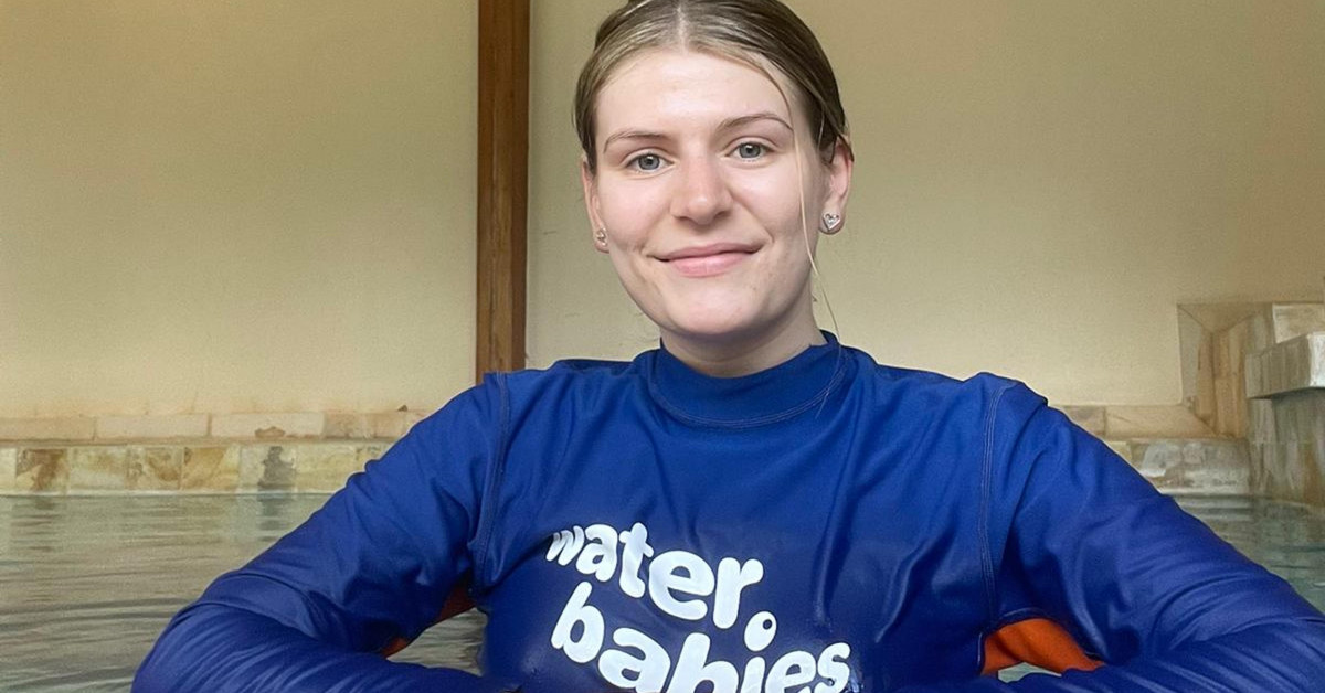 Caring Chloe joins Water Babies - young carer retrains as baby swim ...