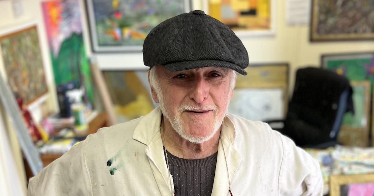 73 Year Old Jack Verity Unveils His Very First Solo Art Exhibition ...