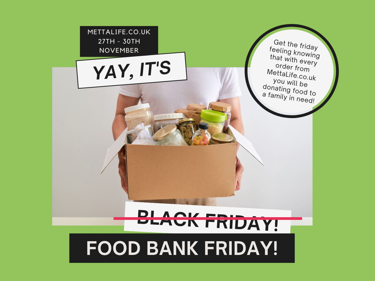Food Bank Friday – Helping families in need while supporting over 100 ...