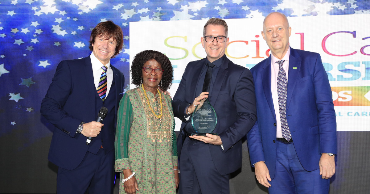 Visiting Angels CEO, Dan Archer, honoured at the Social Care Leadership ...